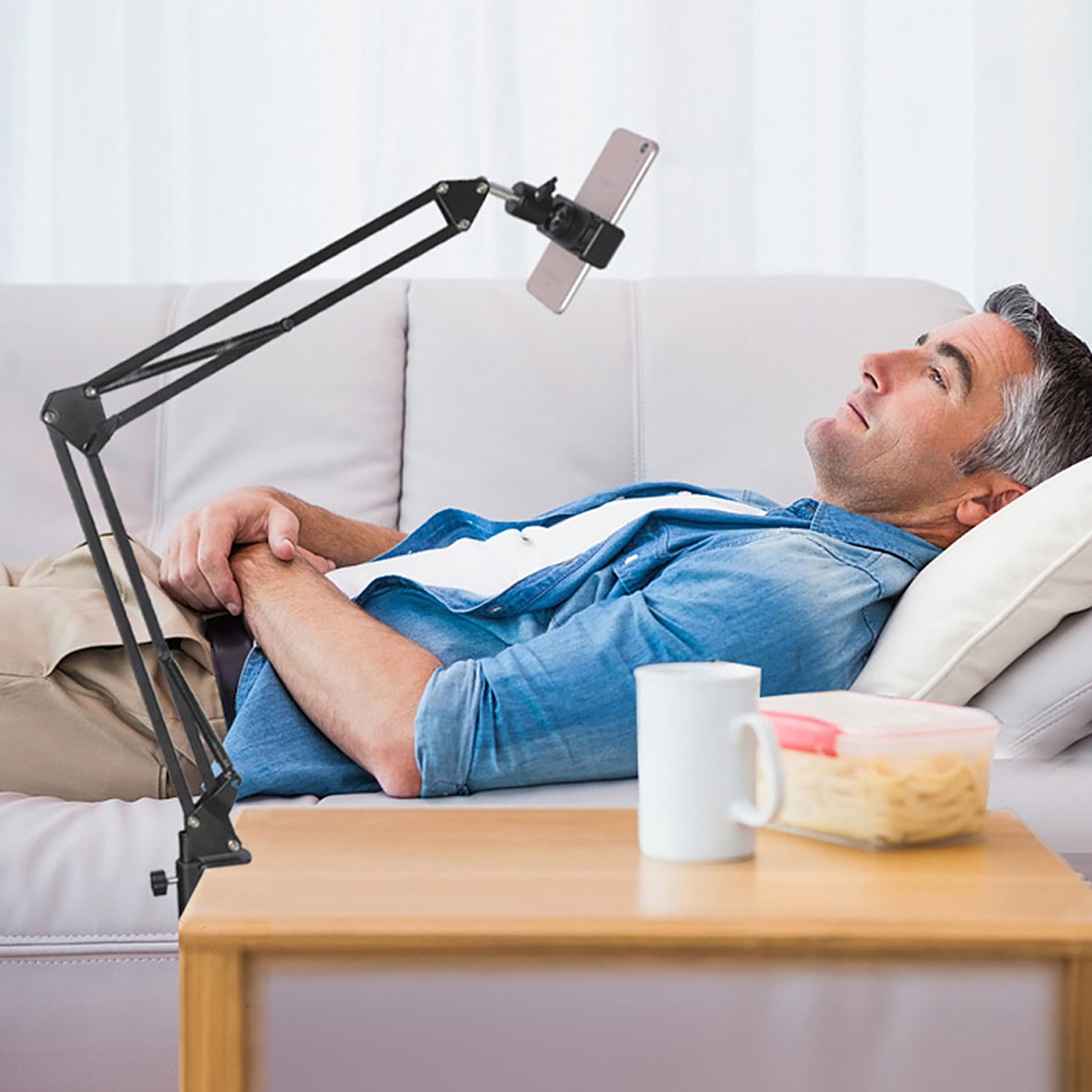 Click here for Fyydes Lazy Desk Phone Holder flexible Universal L... prices