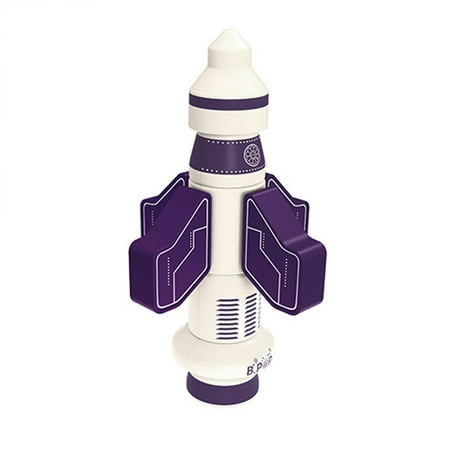 Magnetic Rocket Model Self Assembly Puzzle Building Block For Children ...