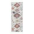 SAFAVIEH Morocco Audra Abstract Geometric Polyester Runner Rug, Cream ...