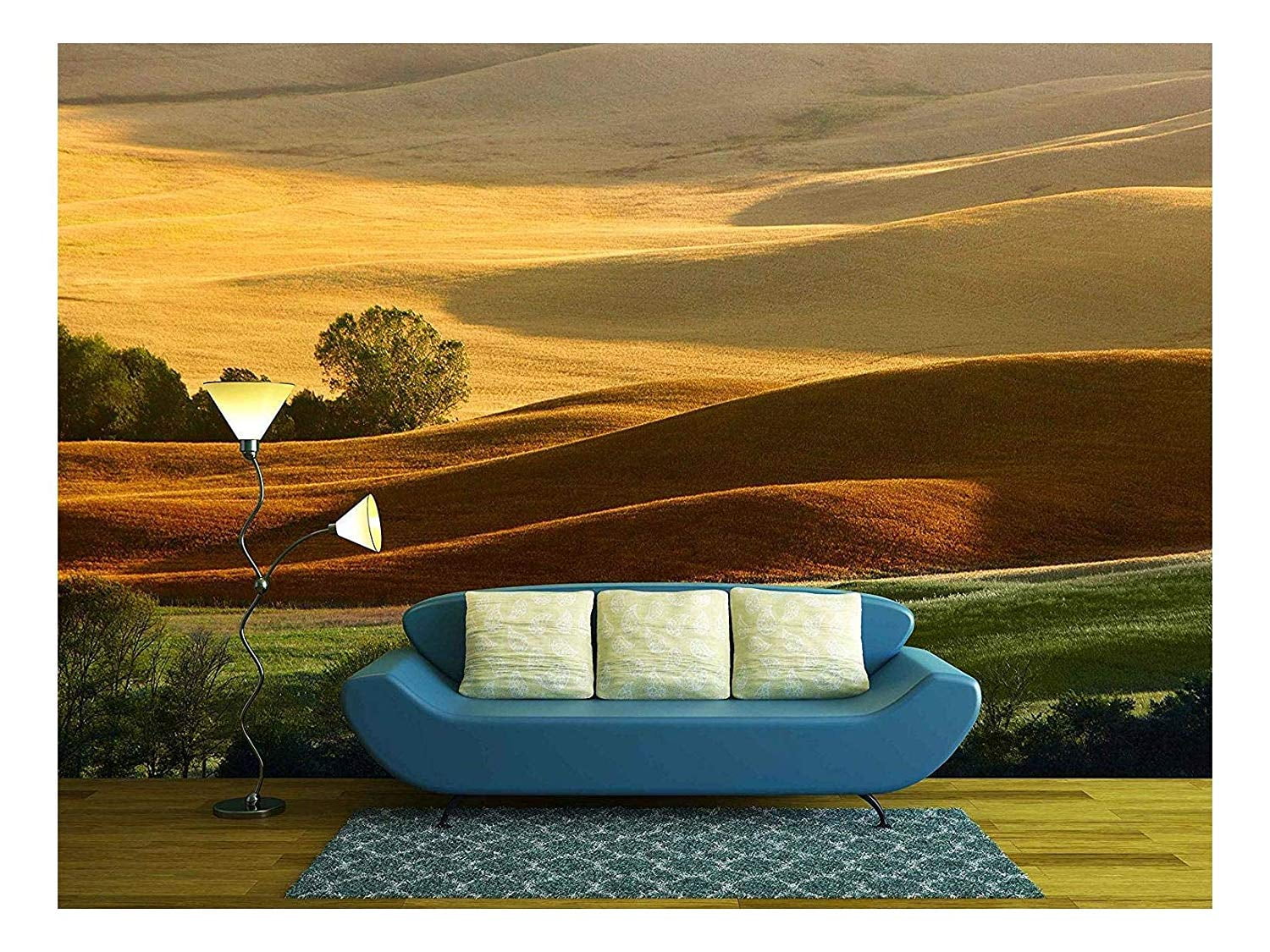 Wall26 Countryside Landscape in Tuscany Region of Italy - Removable ...