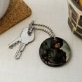 Arrow TV Series Character Art Wood Wooden Round Keychain Key Chain Ring ...