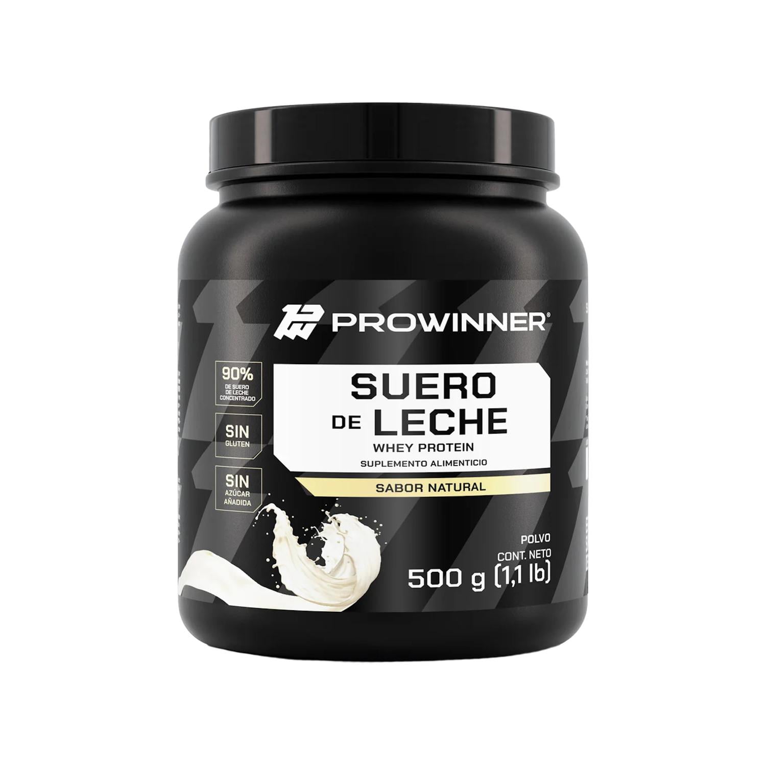 Suero de Leche (Whey Protein) Natural 500 g ProWinner | Walmart en línea