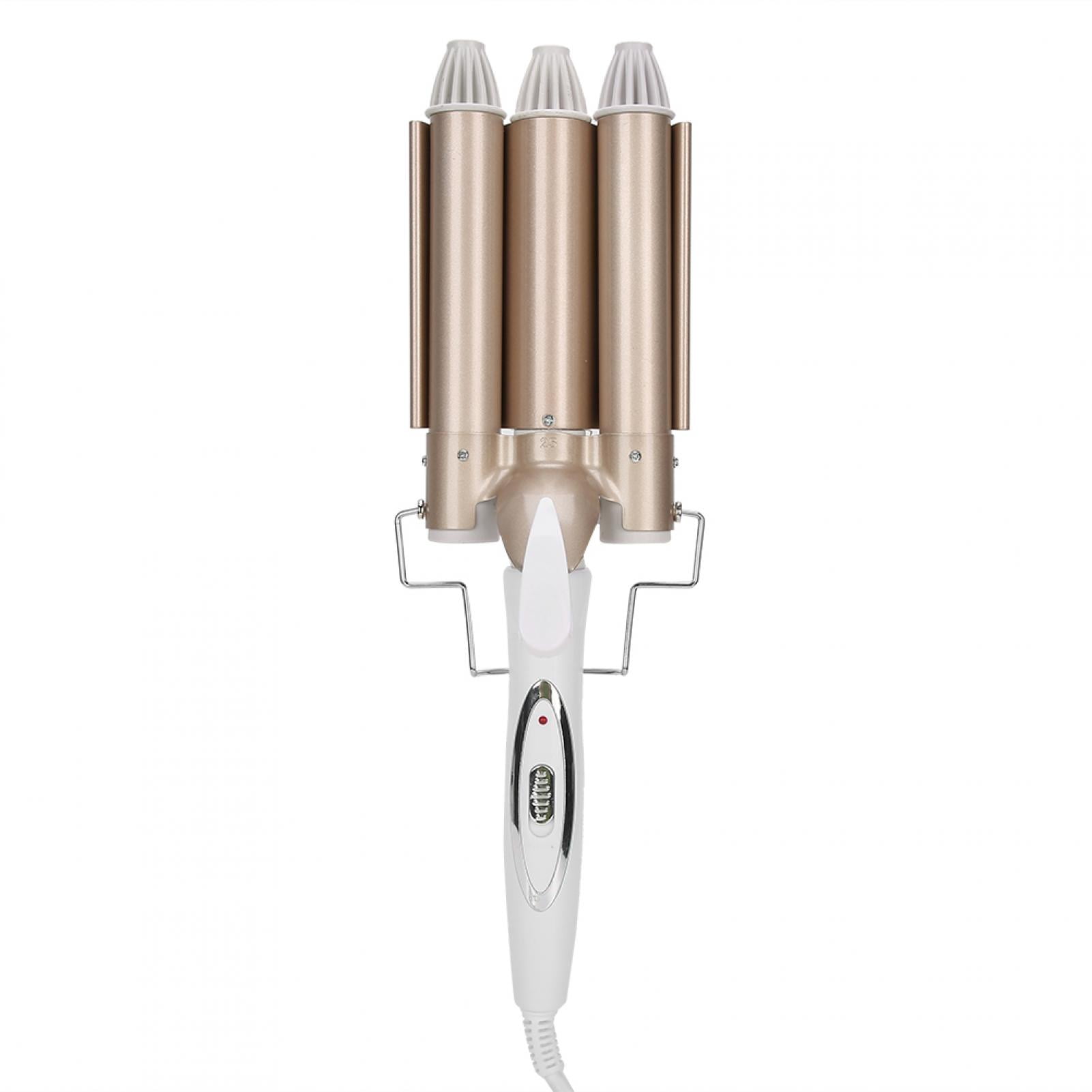 Click here for Flameen Hair Curling Iron 3‑barrel Hair Waver 25mm... prices