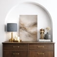 Canvas Print Wall Art Soft Neutral Waves Print Minimalist Abstract ...