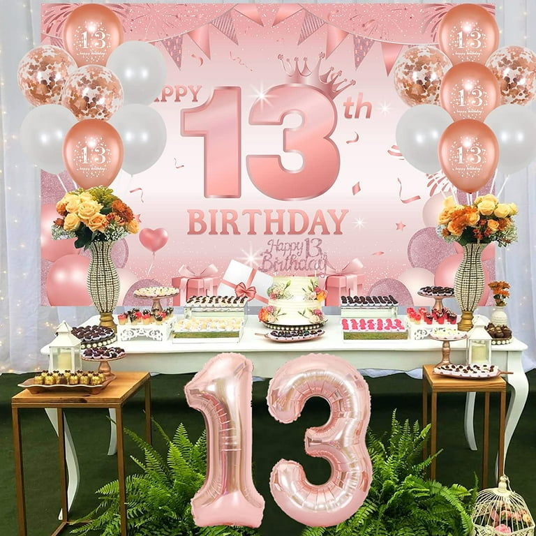 13th Birthday Decorating Ideas