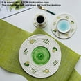 Naiyafly Woven Cotton Rope Placemat Ins Insulated Pot Pad Printed ...