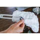 Microfiber Hand Duster with Rubberized Grip Handle - 17.7" x 3.9 ...