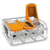 Wago Electrical 221-613 Lever-Nuts, 10AWG 3 Conductor Compact Wire Connectors, 30 PK - Walmart.com