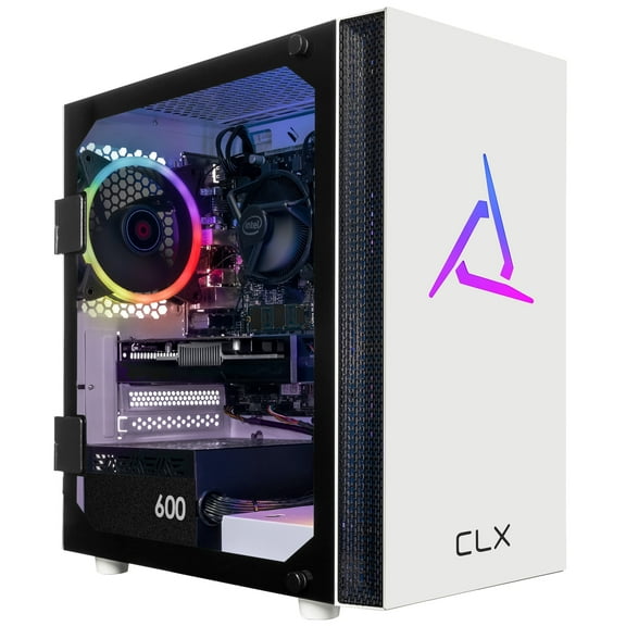 CLX SET Gaming PC AMD Ryzen 5 9600X, 32GB DDR5, GeForce RTX 4060, 1TB ...