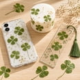 108 Pcs Four Leaf Clover Pressed Flowers, Natural Dried Green Plants ...