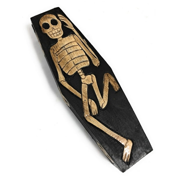 Skeleton Treasure Chest Box 12" - Skull Decor | #kng21039 - Walmart.com ...