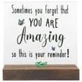 Encouragement Desk Sign Inspirational Quotes Office Table Decor Office ...