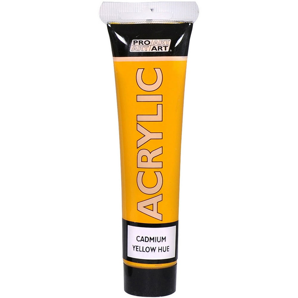 Pro Art Acrylic Paint 75ml-Cadmium Yellow Hue - Walmart.com - Walmart.com