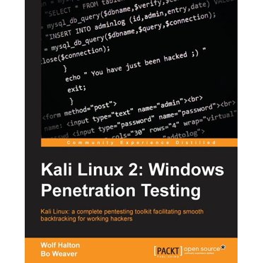 Kali Linux Network Scanning Cookbook (Paperback) - Walmart.com