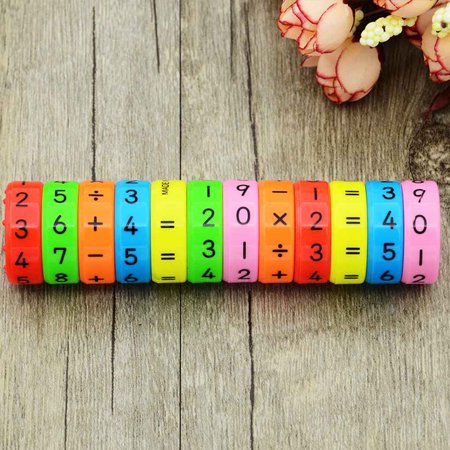 Magnetic Mathematics Learning Cylinder Numbers Toys Kindergarten ...
