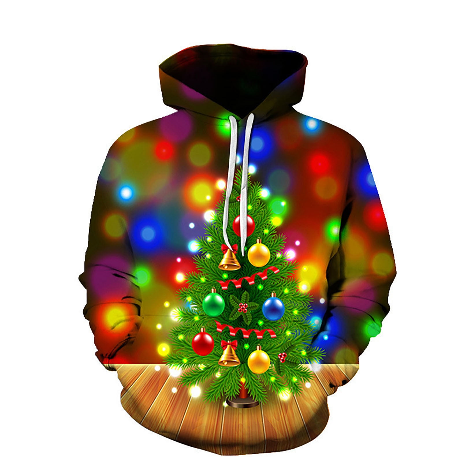 Click here for Wanpidan Mens Christmas Holiday Hooded Sweatshirt... prices
