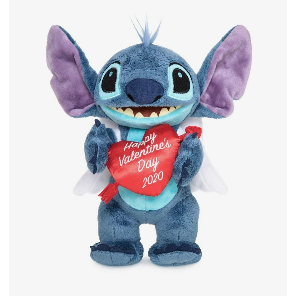 Disney Parks Happy Valentines's Day 2020 Stitch Cupid Plush New with ...