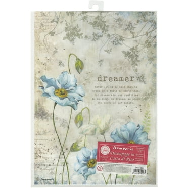 Stamperia Assorted Rice Paper A4 6/Pkg-Romance Forever - Walmart.com