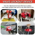 Deally Gate Valve Lockout Device and Safety Padlock, Outdoor Faucet ...