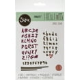 Sizzix Thinlits Die Set 4PK Doodle Alphabet & Numbers by Sophie Guilar - Walmart.com
