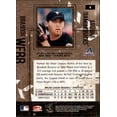 2004 Leather and Lumber #6 Brandon Webb MLB Baseball Trading Card ...