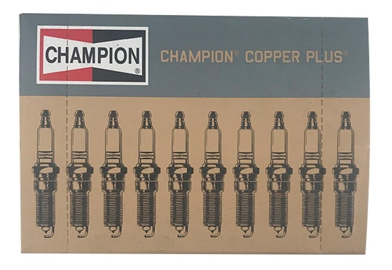 Bujia Champion N14Y Caja de 10 piezas Copper Plus | Walmart en línea