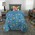 Super Mario Kids Twin Bed in a Bag, Comforter and Sheets - Walmart.com
