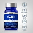 Piping Rock's Mega Strength NADH Supplement, 20mg, Quick-Release Capsules, 60 Count - Walmart.com
