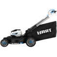 HART 40-Volt 21-inch Supercharge 3-in-1 Self-Propelled Mower Kit, (2) 6 ...