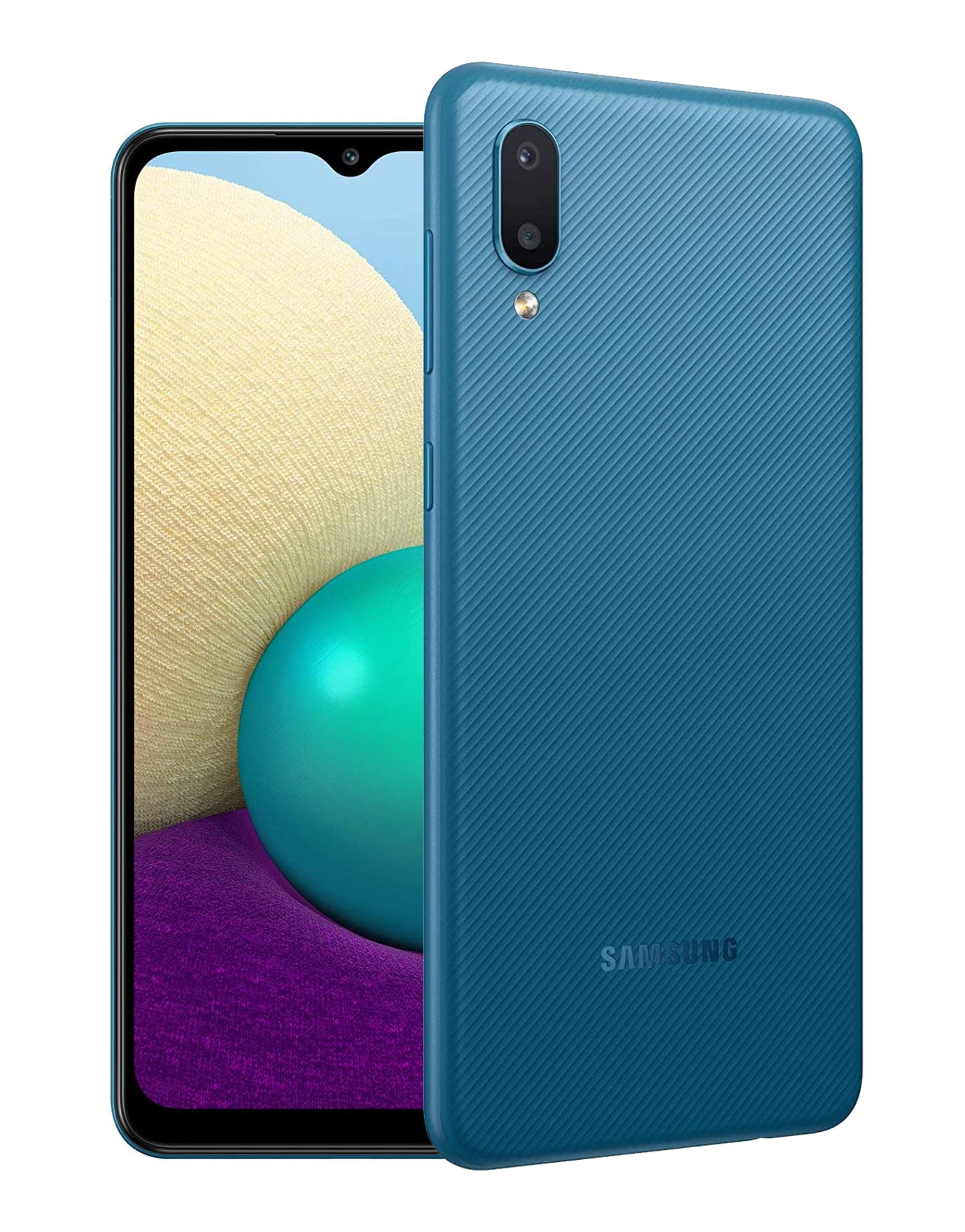 Smartphone Samsung A02 64 GB 2 GB RAM Azul Dual Desbloqueado Samsung SM ...