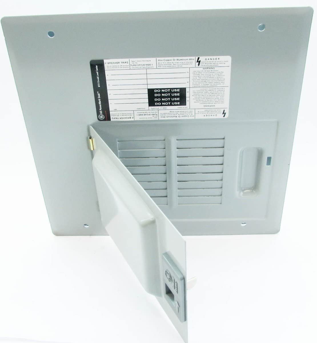 GE TLM612FCUD 6 Circuit Nema 1 Convertible Main Flush Mount Load center ...