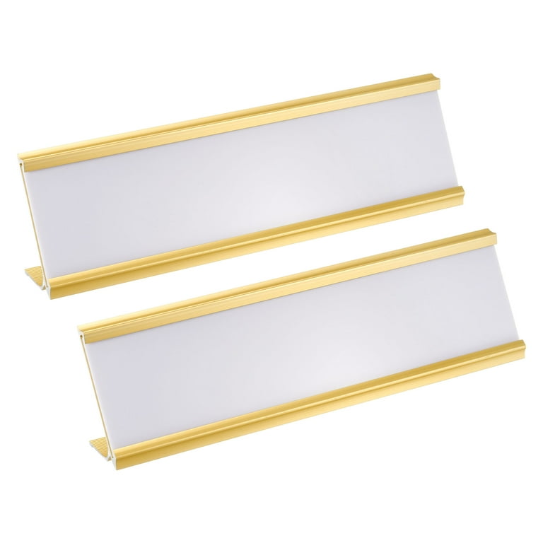 Blank Desk Name Plates