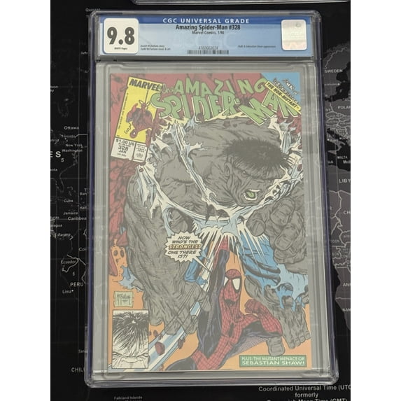 Amazing Spider-Man #328 - CGC 9.8 Comic Book - Walmart.com