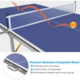 Miniyam 6x3 Table Tennis Table - Foldable & Portable Game - Walmart.com