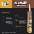 LIQUID NAILS Paneling and Molding Adhesive - Single Pack — Construction ...