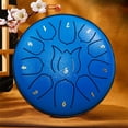6 Inch Steel Tongue Drum 11 Note Handpan, Percussion Instrument with ...