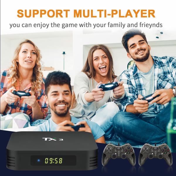 Buy TX3-R1 512G Retro Game Console with 110000+ Classic Games, Portable Emulator Console ...