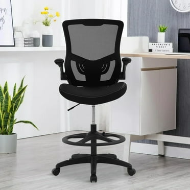 Ergonomic Lean Back Office Chair - Costway Adjustable Height for Adults ...