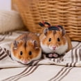 Bookker Pig Hat Photo Prop Handmade Knit For Hamster Glider Small ...