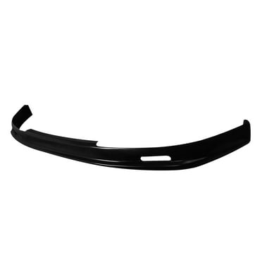 Ikon Motorsports Front Bumper Lip Compatible with 1998-2000 Honda Accord Coupe Sport Style Black ...