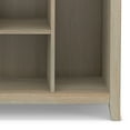 Amherst SOLID WOOD 44x 44" Transitional Bookcase in Distressed Grey ...