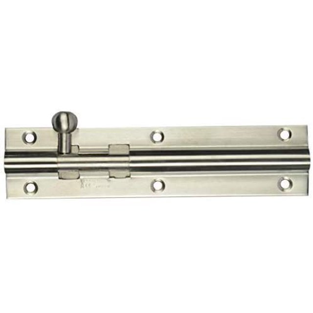 ssiskcon 10mm x 6" Inch Barrel Bolt Stainless Steel Long Door Surface ...