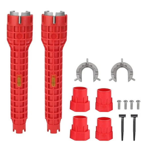 Eight-in-one sink wrench multifunctional bathroom wrench plumbing ...
