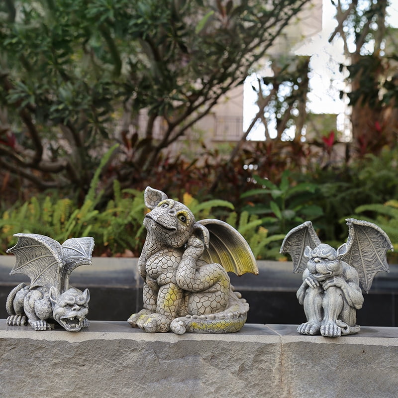 Resin Gargoyle Garden Statues | Fasci Garden