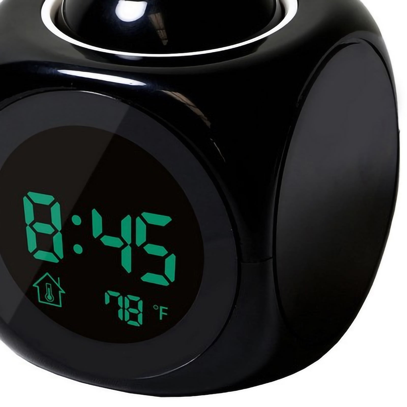 Reloj digital con proyector Jadeshay Reloj de mesa con proyector ...