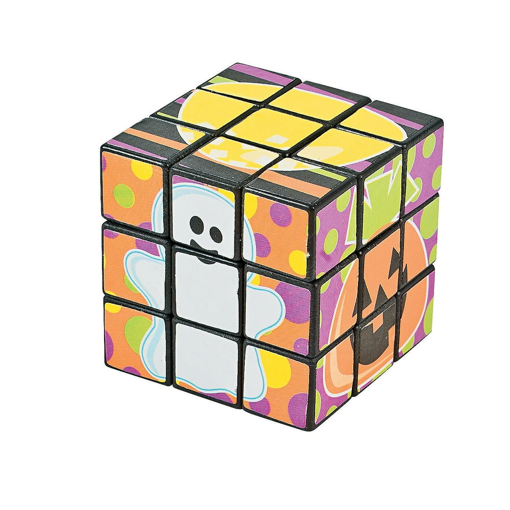 Mini Halloween Magic Cubes - Party Favors - 12 Pieces - Walmart.com ...