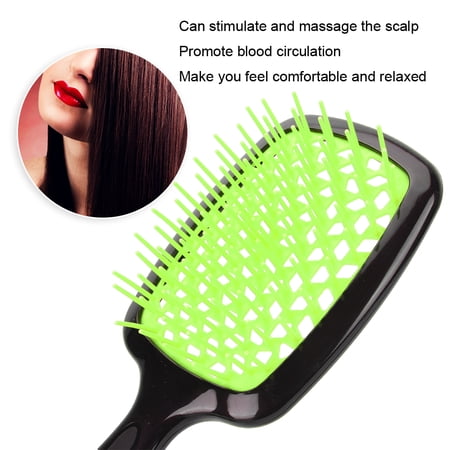 Khall Anti-Static Hairdressing Comb, Salon Hair Combs, Curved ...