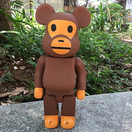 New 400% 28cm Bearbricklys Action Figures Cartoon Blocks Bear Dolls Pvc ...
