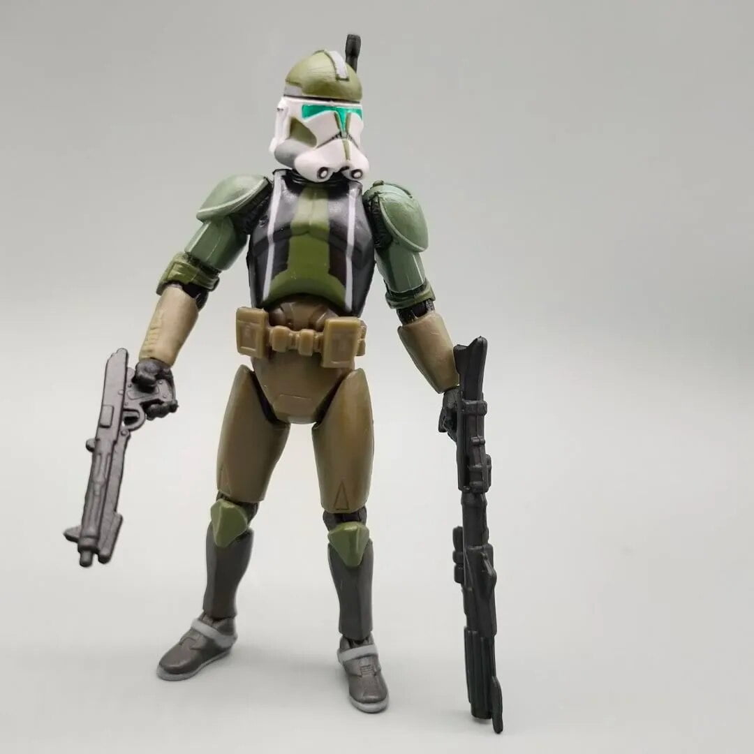 Figura de acción suelta del comandante de la República de Star Wars ...