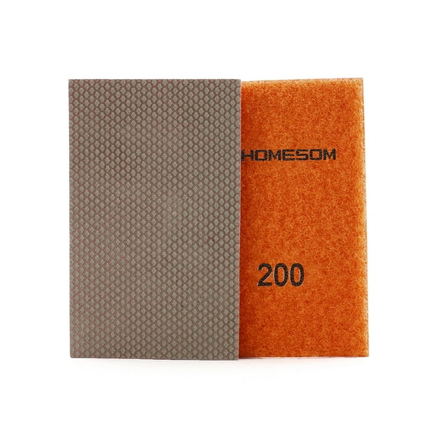 Z-LION 2pcs Diamond Sandpaper Polishing Abrasive Paper,Hook Loop Back ...